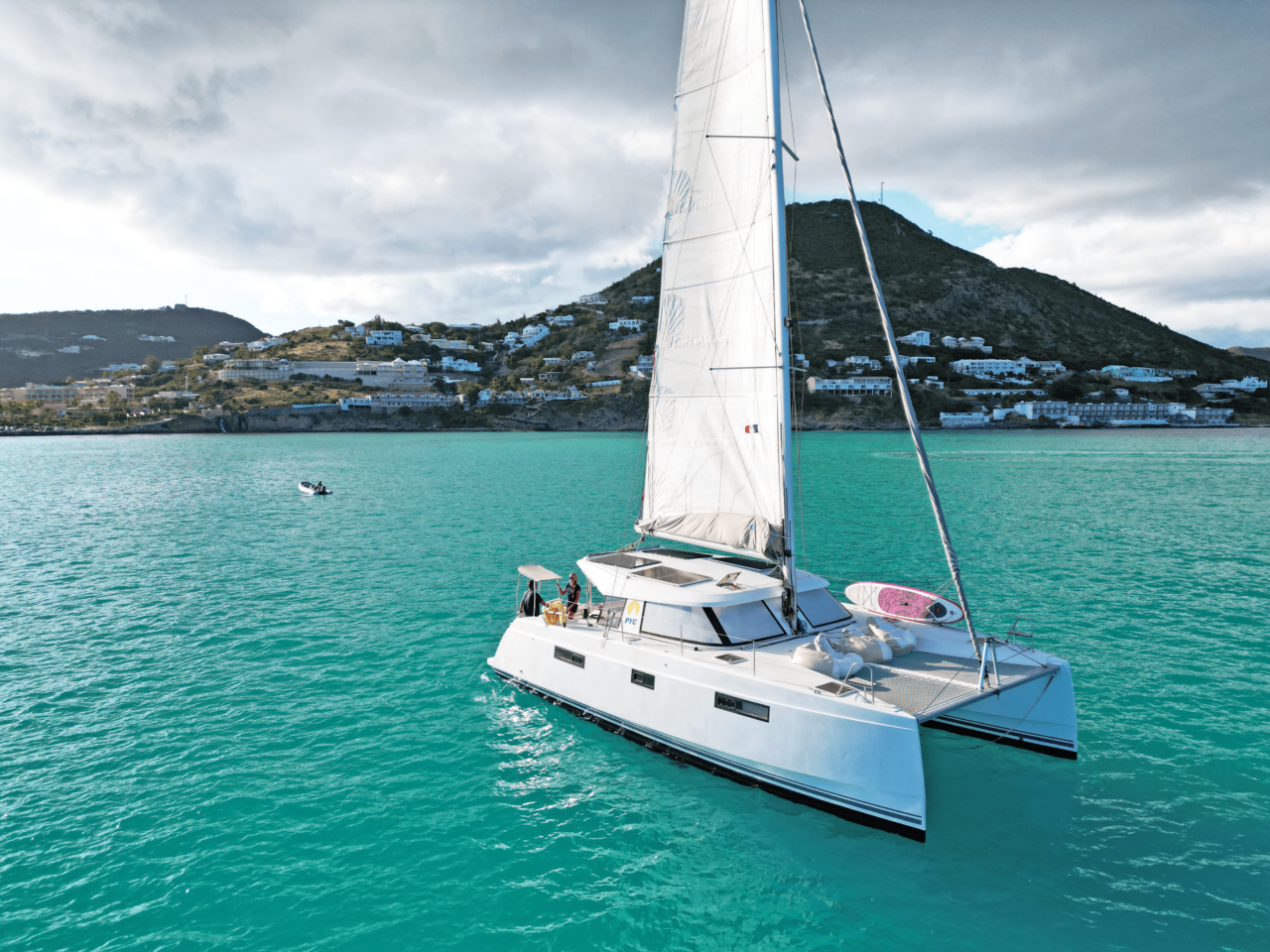 Be Happy 40ft Sail Catamaran - Private Yacht Charter SXM